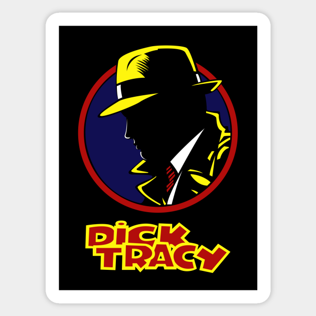 Dick Tracy 1990 Dick Tracy Sticker Teepublic
